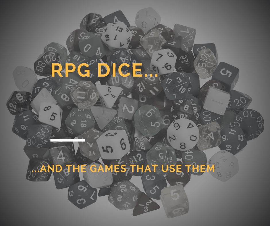 RPG Dice For Table Top Games - Easy Roller Dice Company