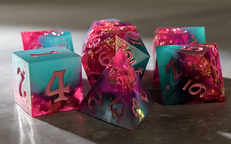 Amazing Polyhedral Dice and Table Top RPG Accessories