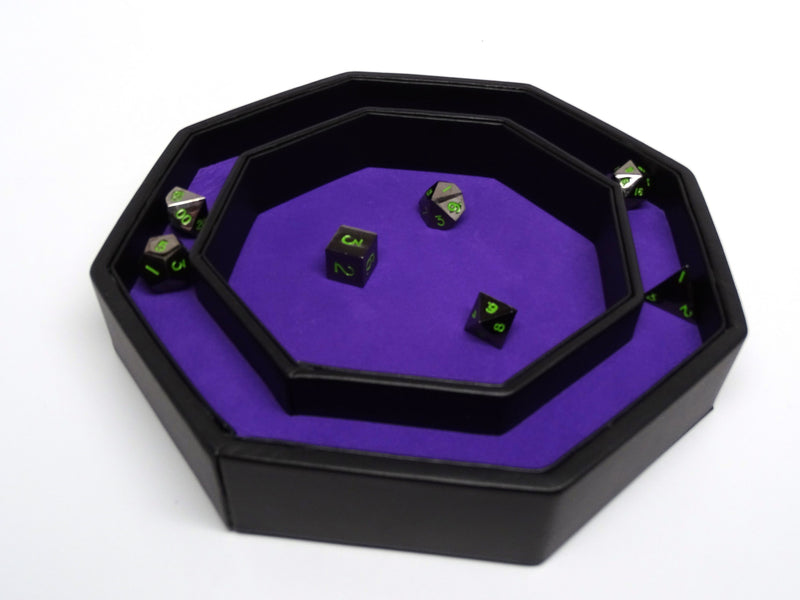 (Pre Order) Raven Dice Tray With Dice Staging Area and Lid - Easy ...