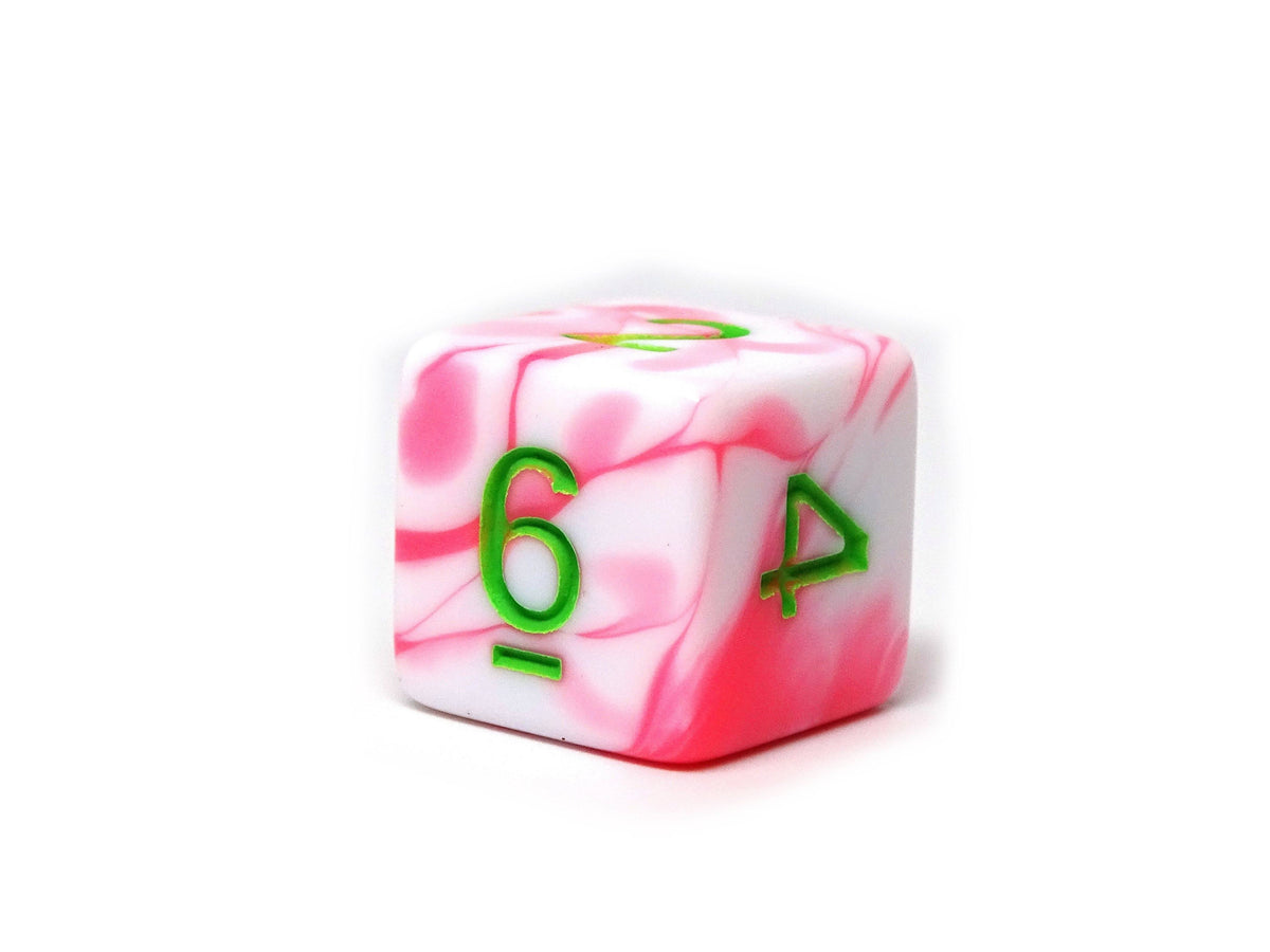 Pink Punch Dice Collection - 7 Piece Set - Easy Roller Dice Company