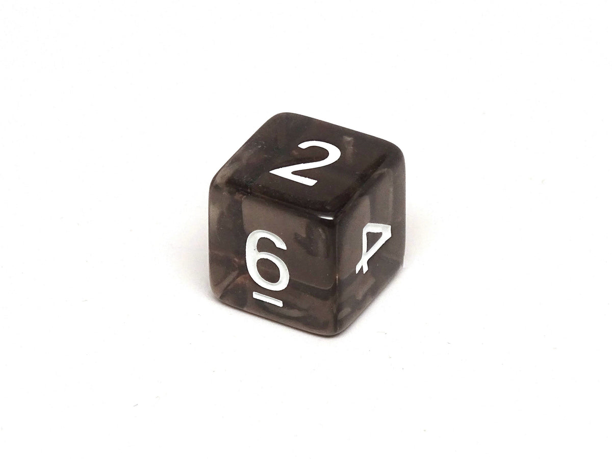 Dark Translucent Dice - 7 Piece Set - Easy Roller Dice Company