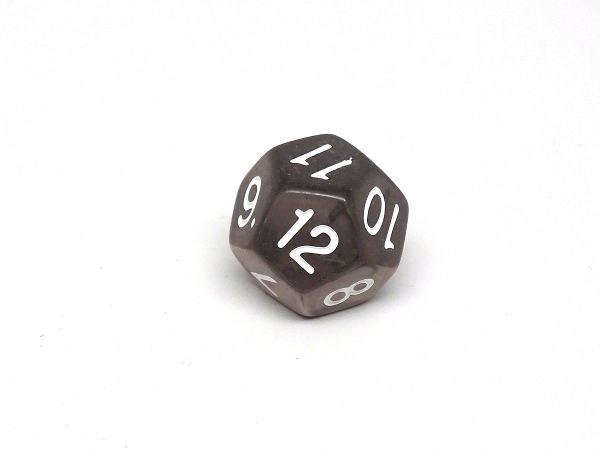 Dark Translucent Dice - 7 Piece Set - Easy Roller Dice Company