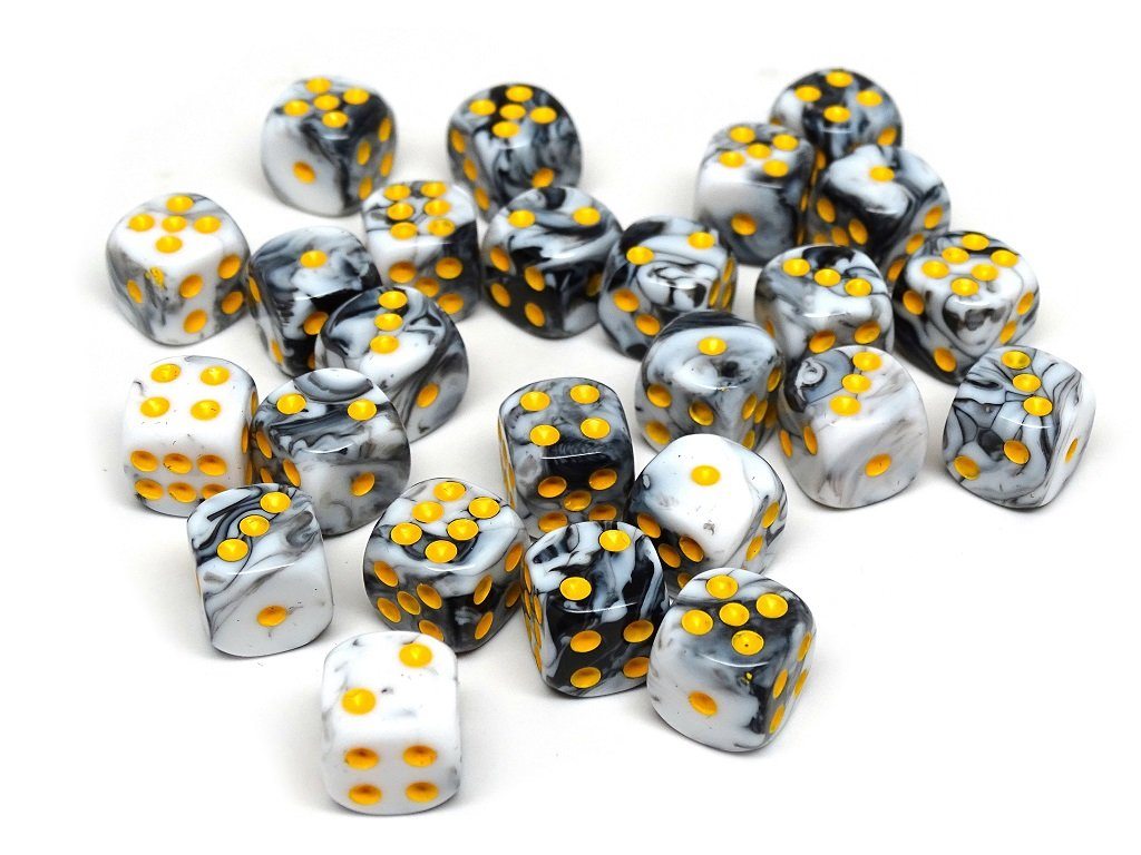 12mm D6 Dice - Oracle Design - 25 Count Bag - Easy Roller Dice Company