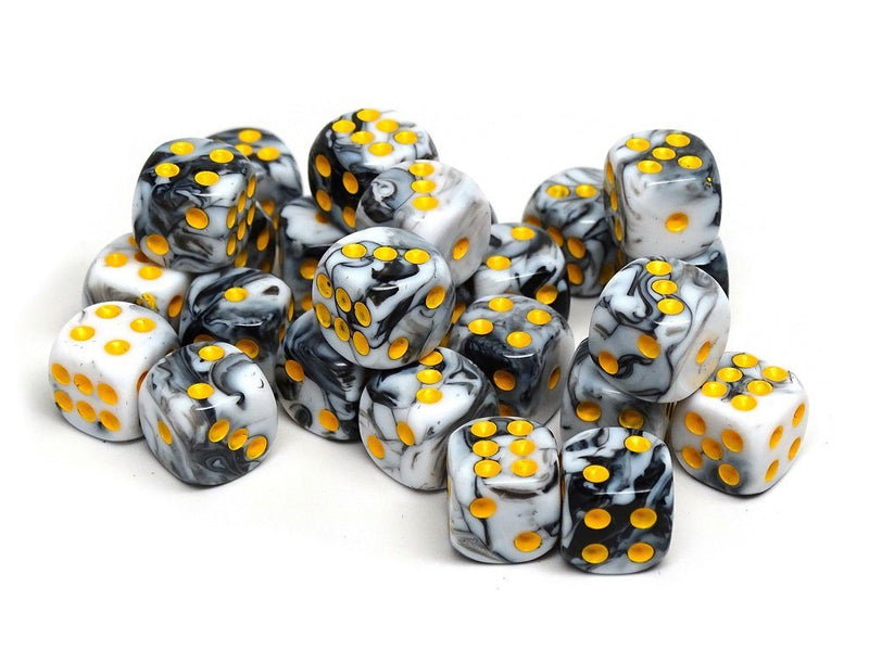 12mm D6 Dice - Oracle Design - 25 Count Bag - Easy Roller Dice Company