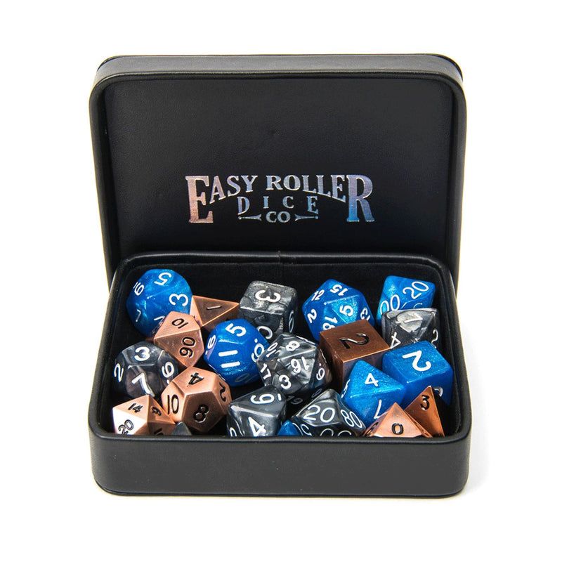 Dice Display Case - Display a 7 Piece Set or Store up to 21 Polyhedral ...