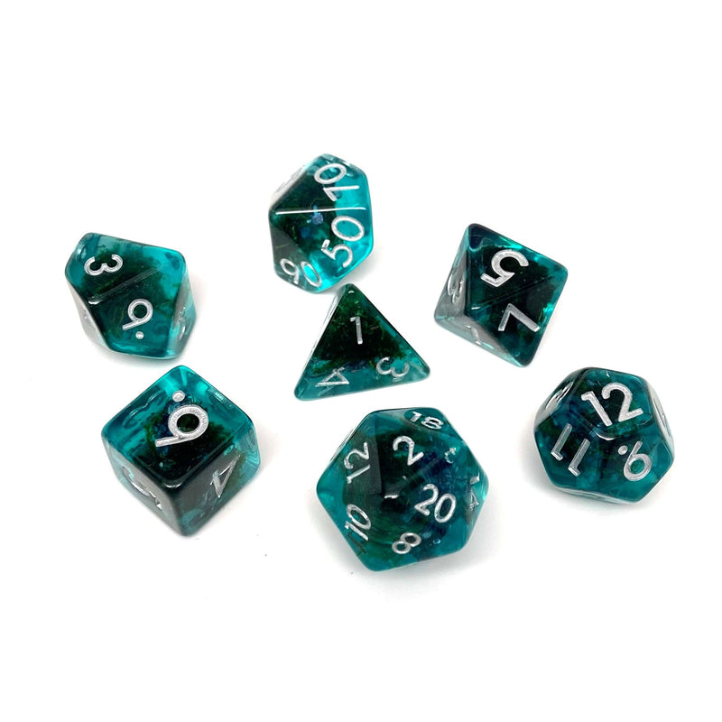Sunken Reef - 7 Piece Set - Easy Roller Dice Company