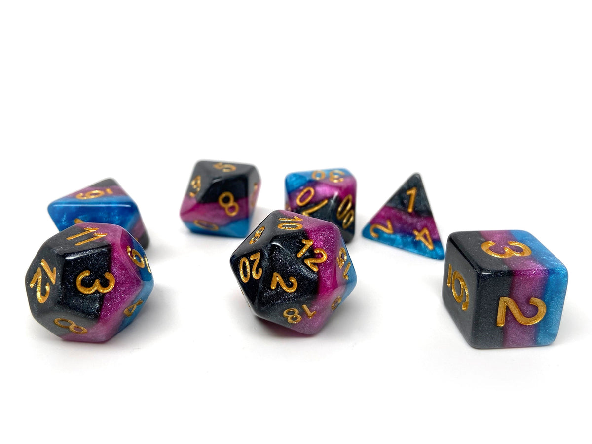 3 Layered Candy - 7 Piece Set - Easy Roller Dice Company